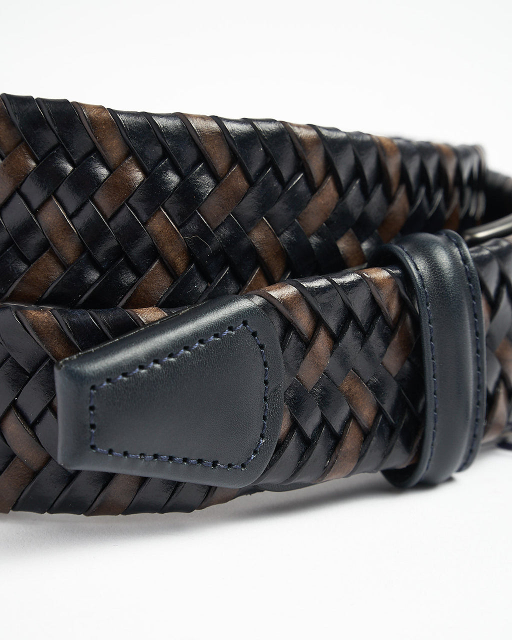 Anderson's Stretch Leather Braided Belt – Faded Soul